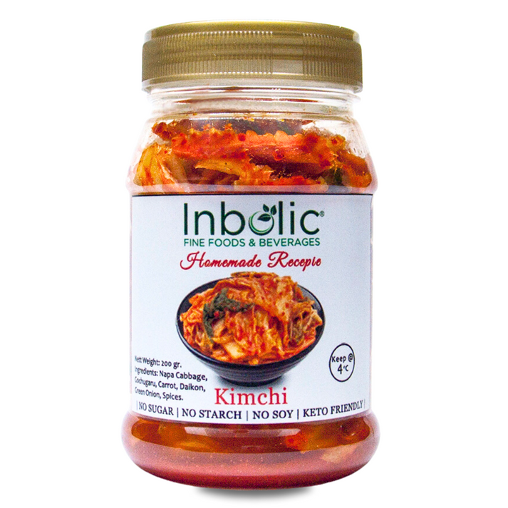 Inbolic Fermented Kimchi - Kimchi Sehat, Bebas Gula & Keto